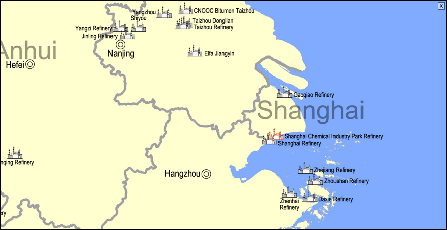 ARA Research & Publication - 2023 China Oil Refineries Map