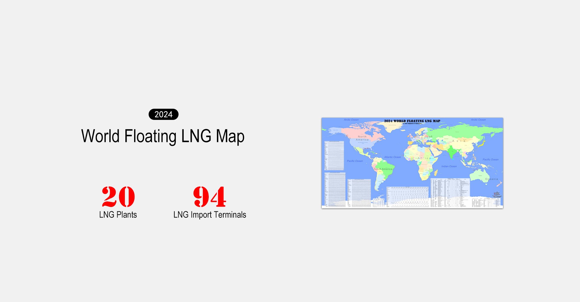2024 World Floating LNG Map